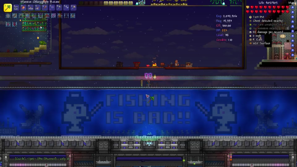 Starlight godmoding in survival (who has proven to be really difficult ...